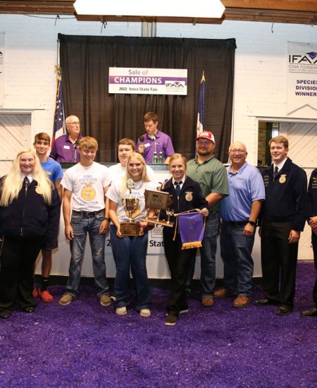 Agriculture Scholarships & Sale of Champs | IFAA